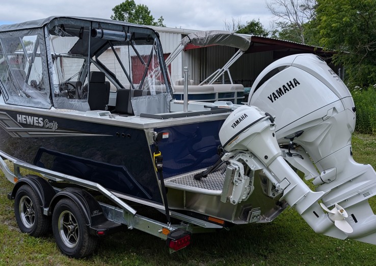 2025 Hewescraft Sea Runner 190 - White/Blue