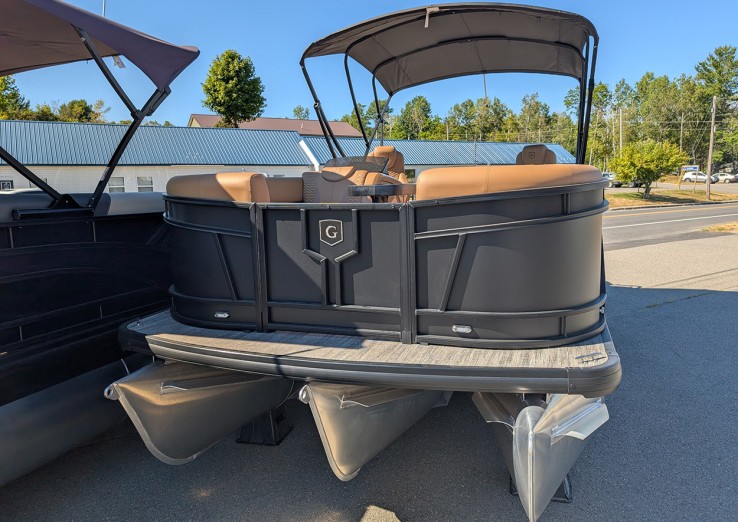 2025 Godfrey MC235SFL Triple Pontoon Boat - Matte Black/Black