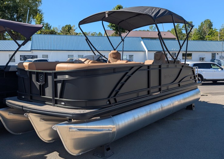 2025 Godfrey MC235SFL Triple Pontoon Boat - Matte Black/Black